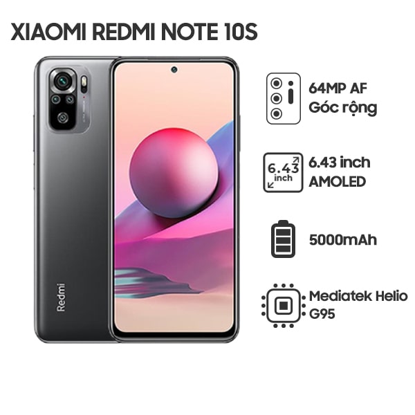 Xiaomi Redmi Note 10s 8G/128GB Chính Hãng Giá Cực Tốt | Giao Nhanh 2h ...