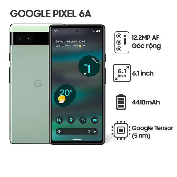 Google Pixel 6a 6G/128GB Chính Hãng | Đập Hộp với giá tốt nhất