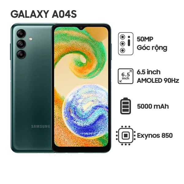Samsung Galaxy A04s 4G/64GB Chính Hãng - BHĐT | Máy ngon giá rẻ, hỗ trợ ...