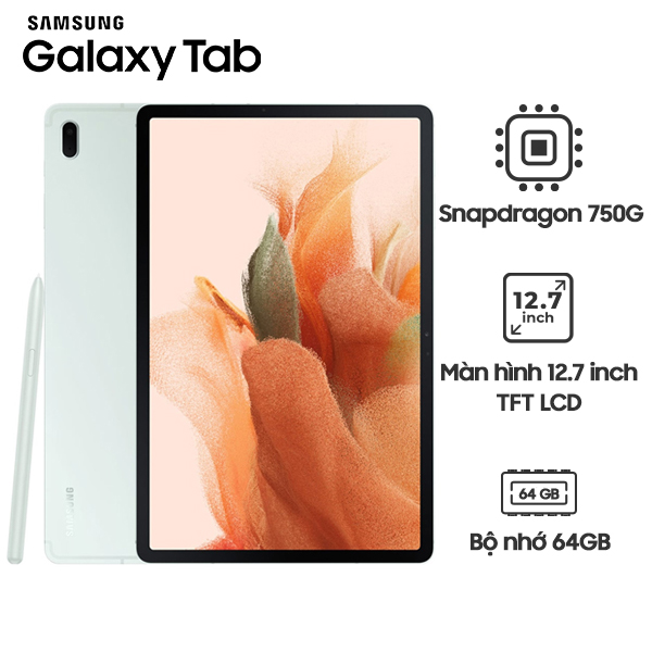 Samsung Galaxy Tab S7 FE Chính Hãng | Giá Hấp Dẫn, Nhiều Ưu Đãi