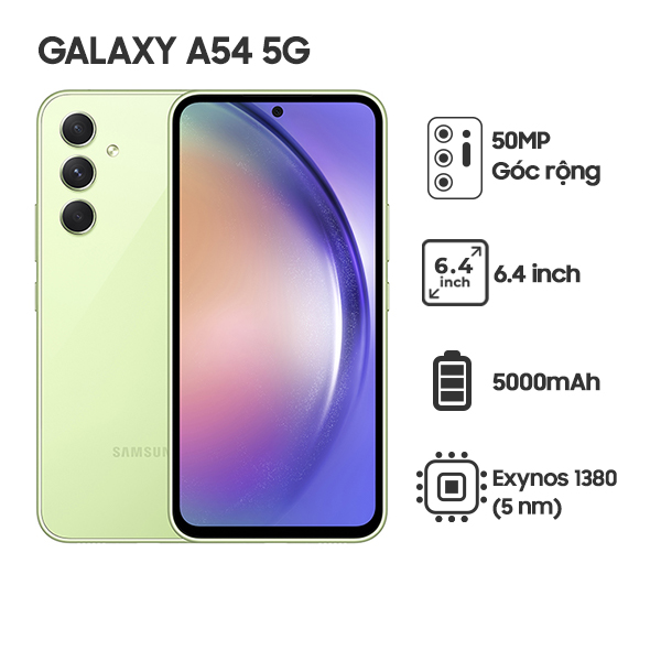 Samsung Galaxy A54 5G 8GB/256GB Chính Hãng - BHĐT | Giá Ưu Đãi Tại Giá Kho