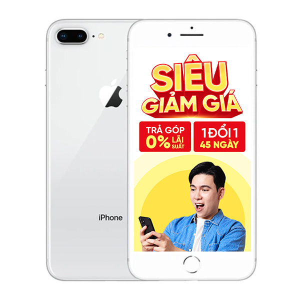 iPhone 8 Plus 64GB cũ báo linh kiện, đẹp như mới - Giá rẻ, có trả góp