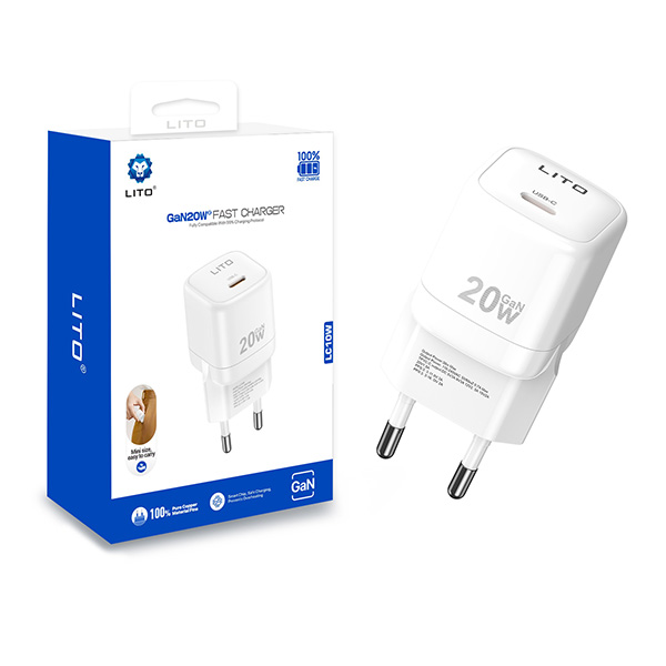 Củ Sạc LITO LC10 GAN 20W Chính Hãng. Giá rẻ, đặt ngay!