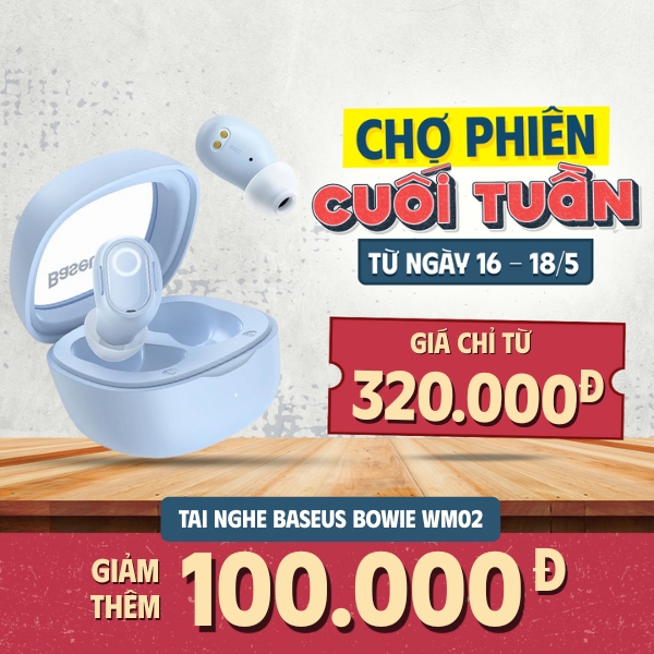Tai nghe Bluetooth Baseus Encok True Wireless Earphones WM02 | Chất ...